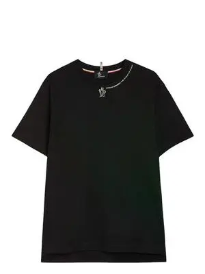 Moncler Logo-detail T-shirt - Black