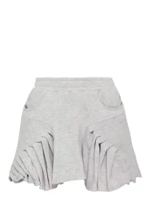BONBOM Lantern Mini Skirt - Grey