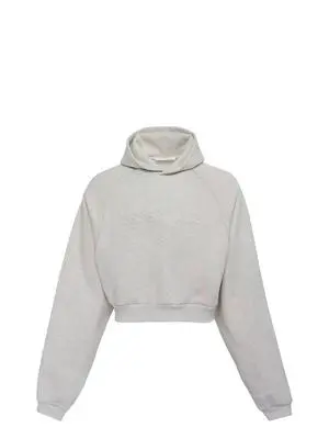 Fear Of God 90's Raglan Logo-detail Hoodie - Neutrals