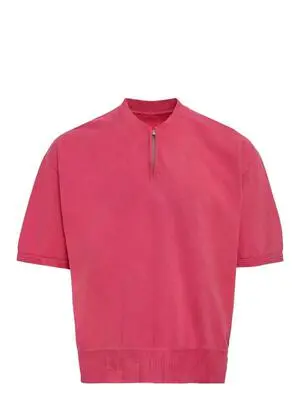 Visvim Half-zip Short-sleeve - Pink