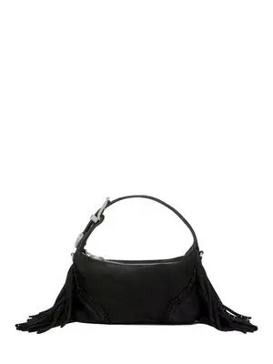 Ermanno Scervino Fringed Tote - Black