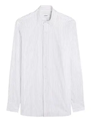 LARDINI Striped Shirt - White