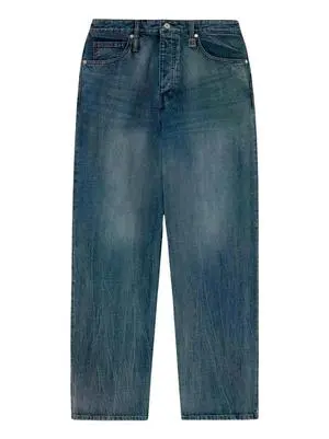 WOOYOUNGMI Washed Five-pocket Jeans - Blue