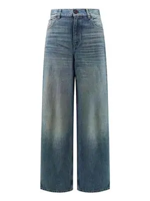 Chloé Wide-leg Trousers - Blue