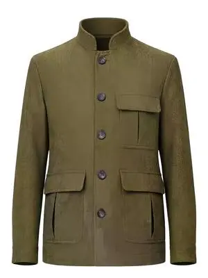 DOPPIAA Patch Pocket Jacket - Green