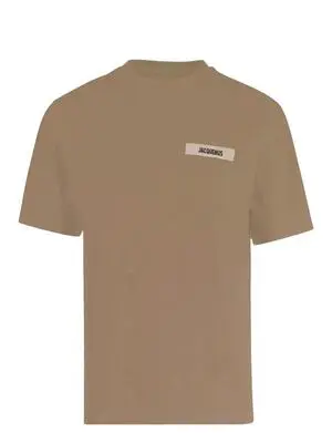 Jacquemus Gros Grain T-shirt - Neutrals