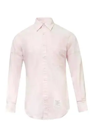 Thom Browne Long-sleeve Button-down Shirt - Pink