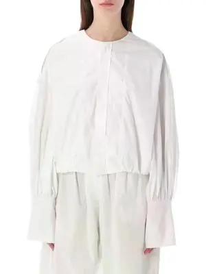 THELATEST Diana Long-sleeve Blouse - White