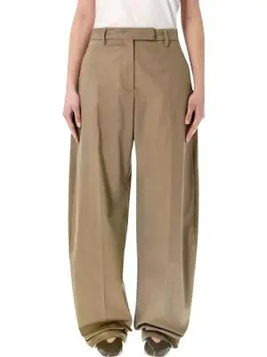 THELATEST Dina Belt-Loop Trousers Neutrals