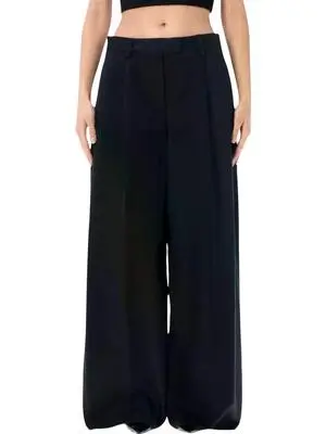 THELATEST Deva Pleated Trousers - Black