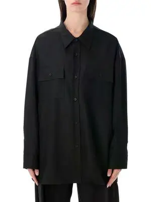 THELATEST Daria Long-sleeve Shirt - Black