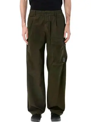 C.P. COMPANY Belt-loop Pocket Trousers - Green