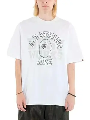 A BATHING APE Relaxed-fit T-shirt - White