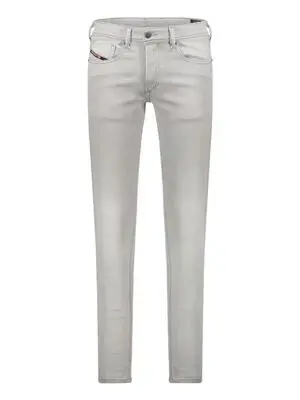 DIESEL Five-pocket Skinny Jeans - Grey