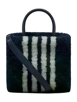 Thom Browne Small Book Tote - Blue