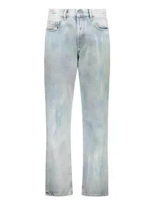 DIESEL® Five-pocket Straight-leg Jeans - Blue