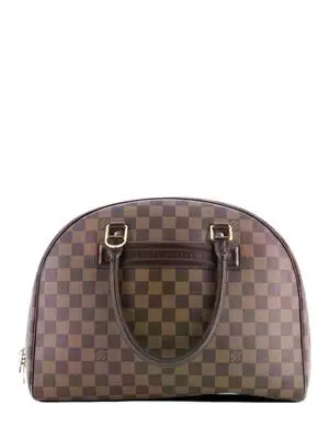 LOUIS VUITTON Nolita Damier Satchel - Brown