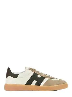 Hogan Logo Detail Low-top Sneakers - Neutrals
