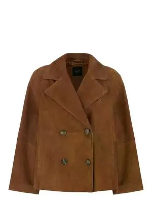 Max Mara Double-breasted Jacket - Brown