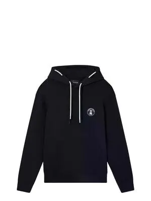 EMPORIO ARMANI Logo-Patch Hoodie