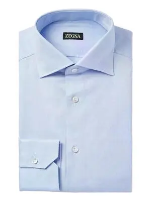 Zegna Cotton Shirt - Blue