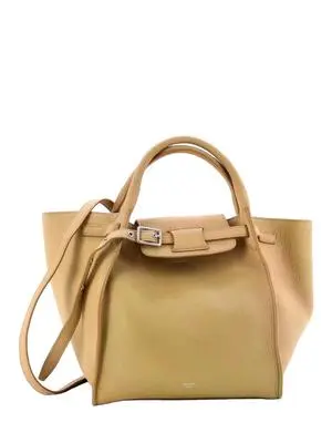 Celine Big Bag Grained Calfskin Small Satchel - Neutrals