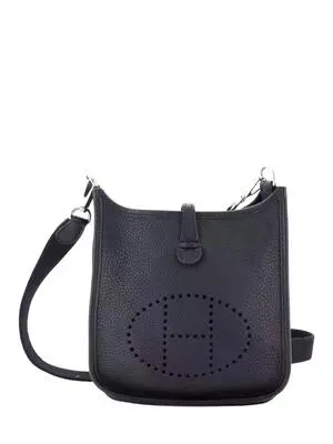 Hermès Evelyne Tpm Crossbody Bag Clemence Gen Iii - Black
