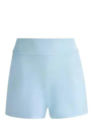 Alice + Olivia Donald High-rise Shorts - Blue