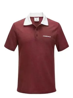 CASABLANCA Textured Polo Shirt