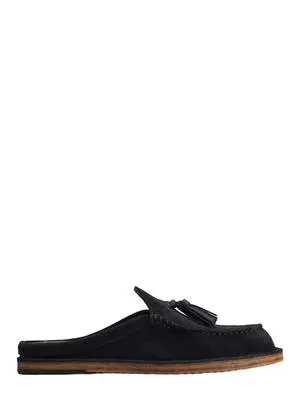 TOD'S Tassel-detail Mules - Black