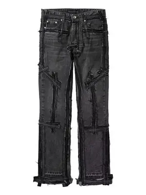 WHO DECIDES WAR BY EV BRAVADO Exposure Five-pocket Jeans - Grey
