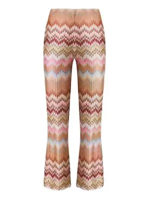 MISSONI Chevron Pattern Trousers