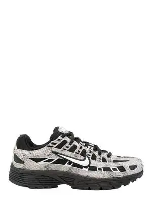 Nike P-6000 Snake-Print Sneakers Grey