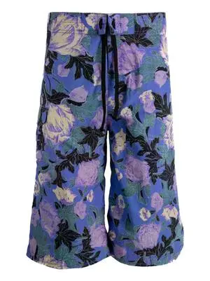 ERL Floral Swim Shorts - Purple
