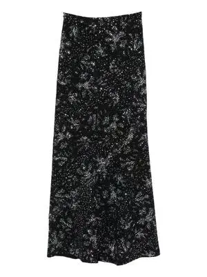 Ermanno Scervino Embellished Skirt - Black