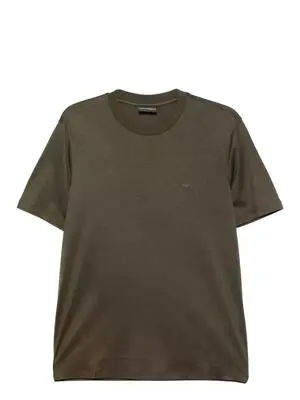 Emporio Armani Logo-detail T-shirt - Green