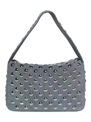 Khaite Elena Studded Shoulder Bag - Blue