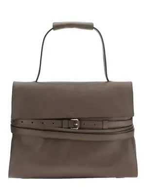 Moschino Buckle-fastening Tote - Brown