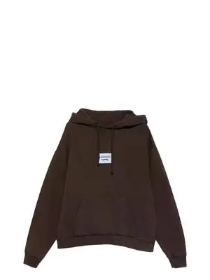 CHARLES JEFFREY Hooded Sweatshirt With Rabbit Ear Detail - Brown