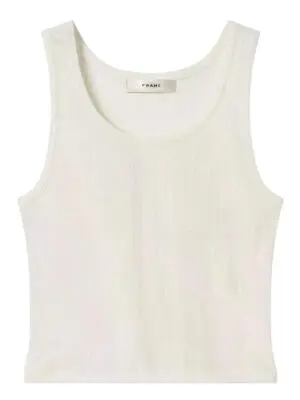 FRAME Ribbed Tank - Neutrals