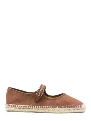 CastaÑer Padua Buckle-strap Flats - Brown