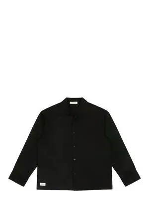 ENTIRE STUDIOS Long-sleeve Pajama Shirt - Black