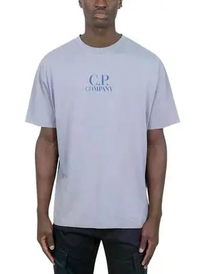 C.P. COMPANY Logo-print T-shirt - Purple
