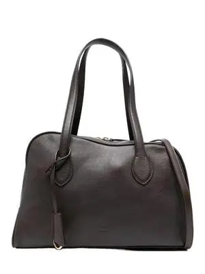 ATP ATELIER Noale Leather Tote - Brown