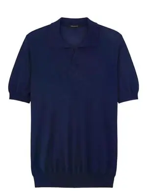 Tagliatore V-neck T-shirt - Blue