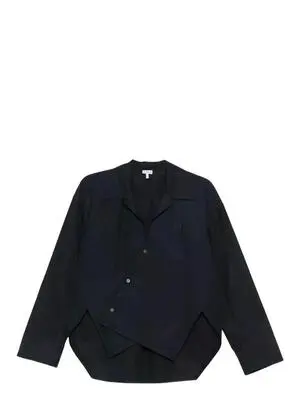 Loewe Asymmetric Button Shirt - Blue