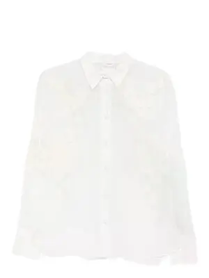 FORTE_FORTE Floral Blouse - Neutrals