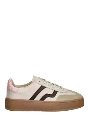 Gant Cuzmani Suede Stripe Sneakers - Neutrals