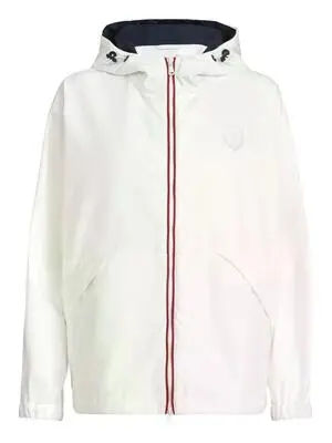Brunello Cucinelli Nylon Hooded Outerwear Jacket - White