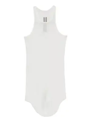 Rick Owens Ribbed-knit Tank Top - White